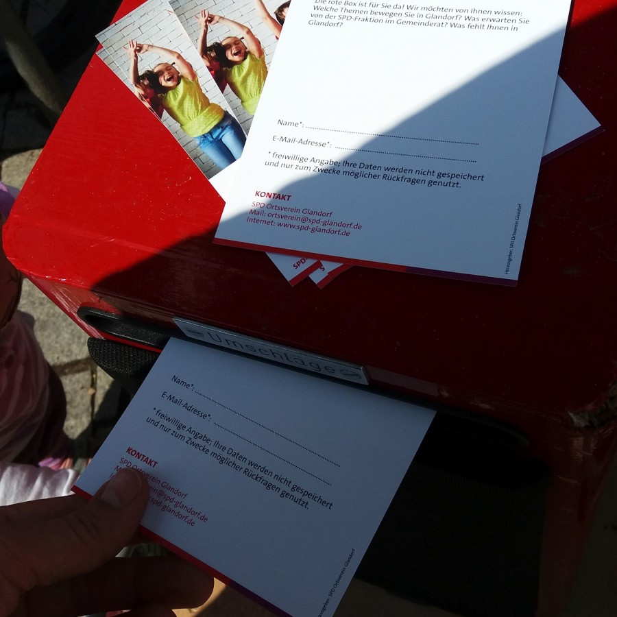 Impressionen – Unterwegs mit der roten Box › SPD Glandorf